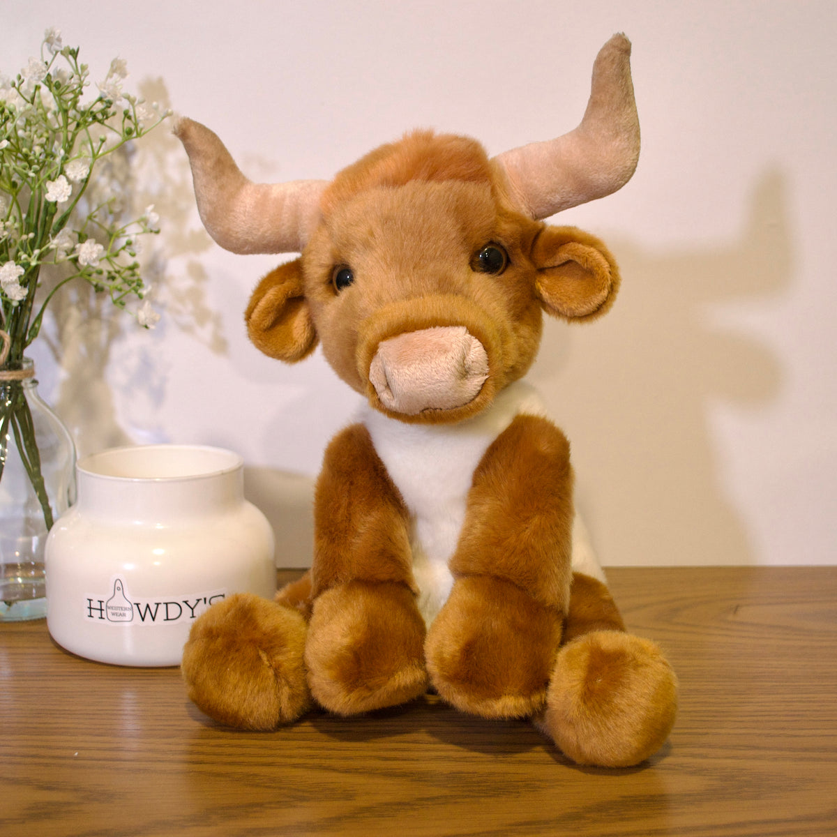 Longhorn Bull Plush – Howdy's Western Wear